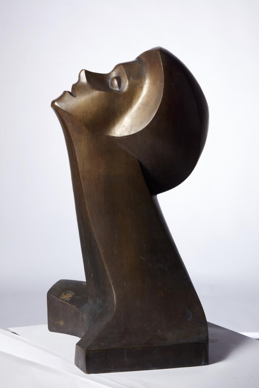 The Sculptor. Lea Dāvidova-Medene: Exhibition from The Generation cycle ...