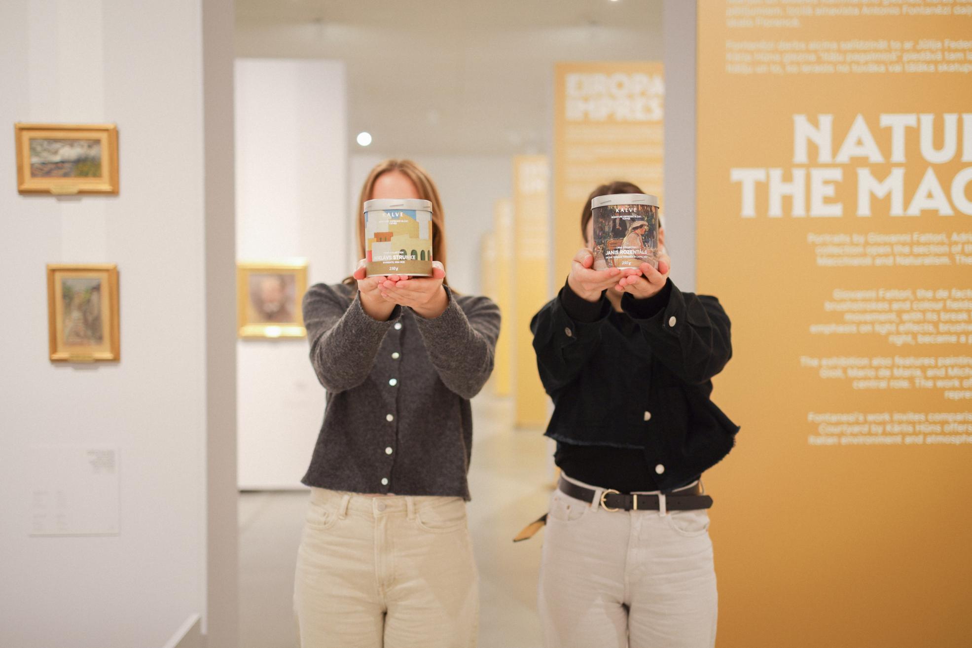 KALVE jaunākie espresso maisījumi veltīti izstādei "Itālijas gaisma: no ...