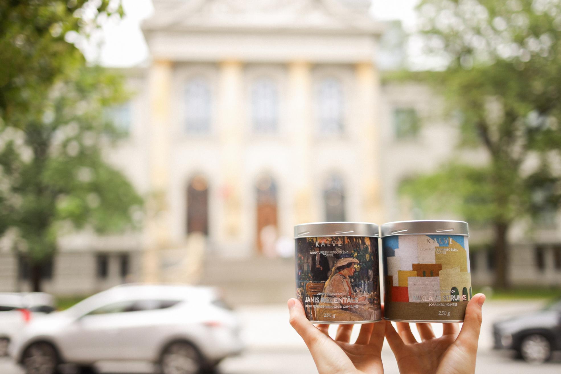 KALVE jaunākie espresso maisījumi veltīti izstādei "Itālijas gaisma: no ...