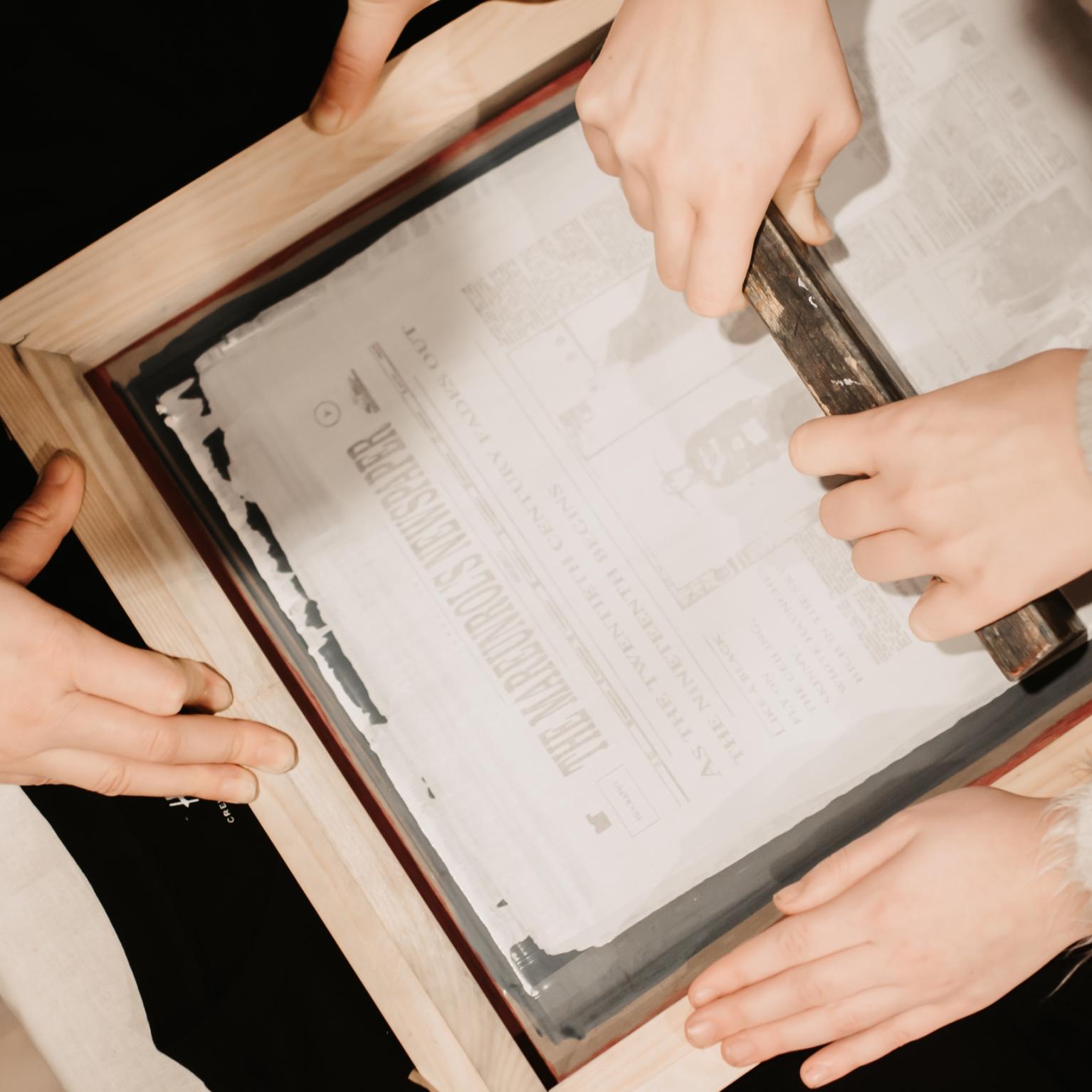 Auduma apdrukas darbnīca: Madarošana - Mākslas muzeji