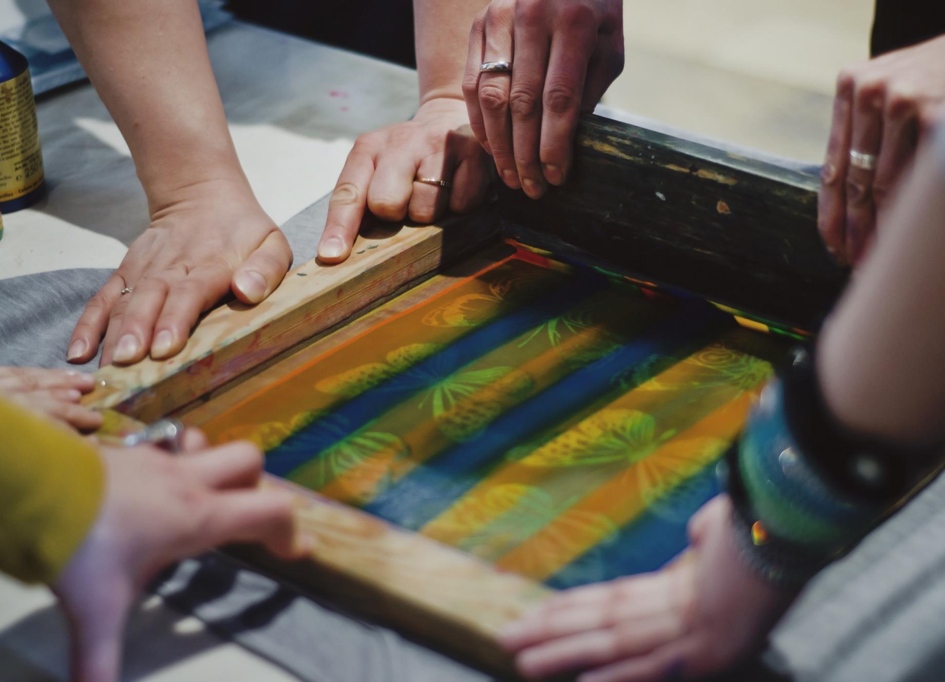 Auduma apdrukas darbnīca: Madarošana - Mākslas muzeji