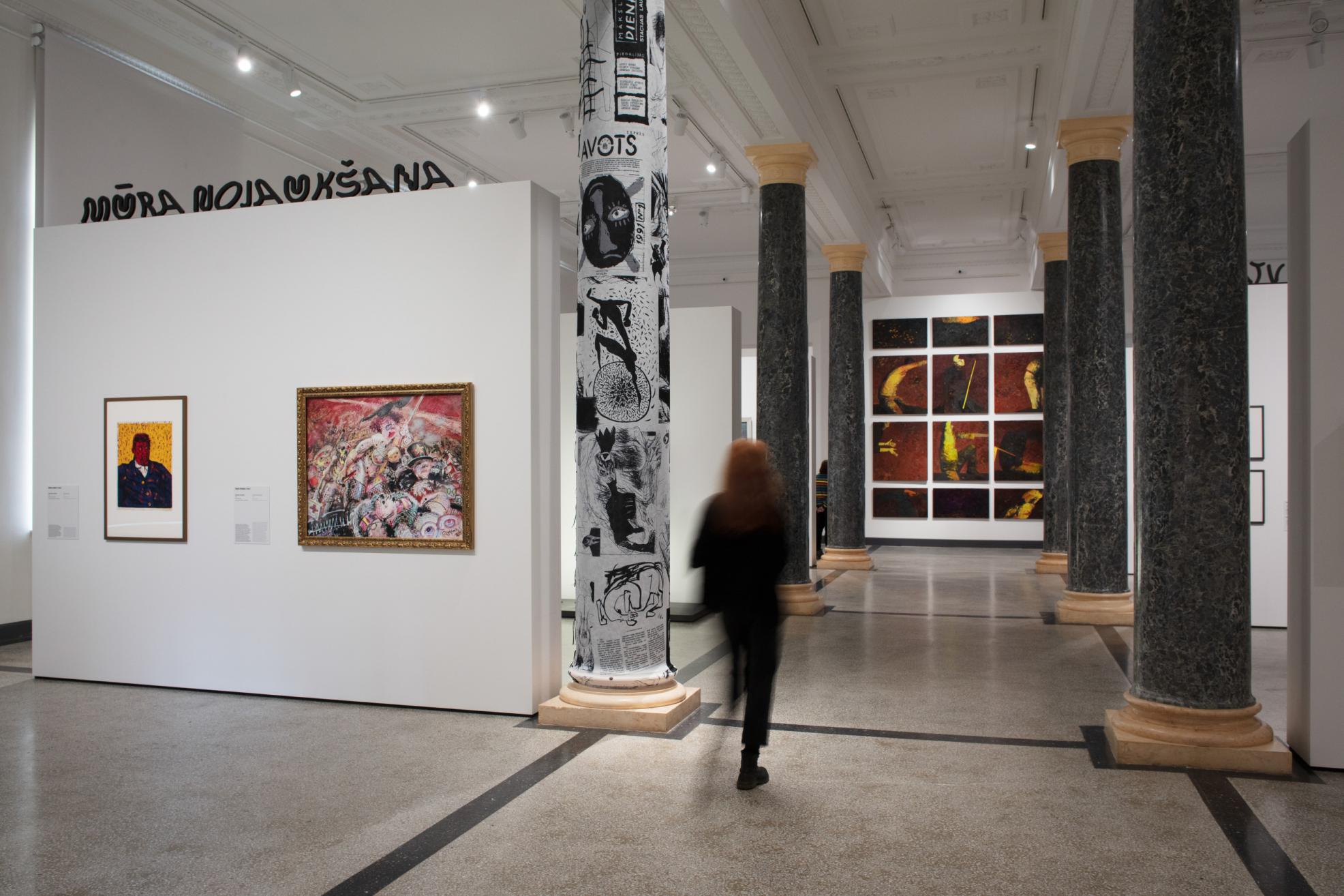 Mūra nojaukšana. Latvijas māksla 1985–1991 - Mākslas muzeji