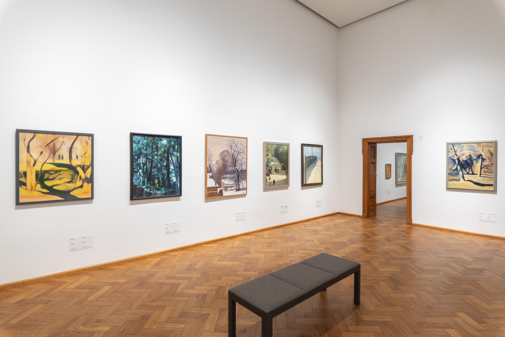 Biruta Delle. Gleznot katru dienu - Mākslas muzeji