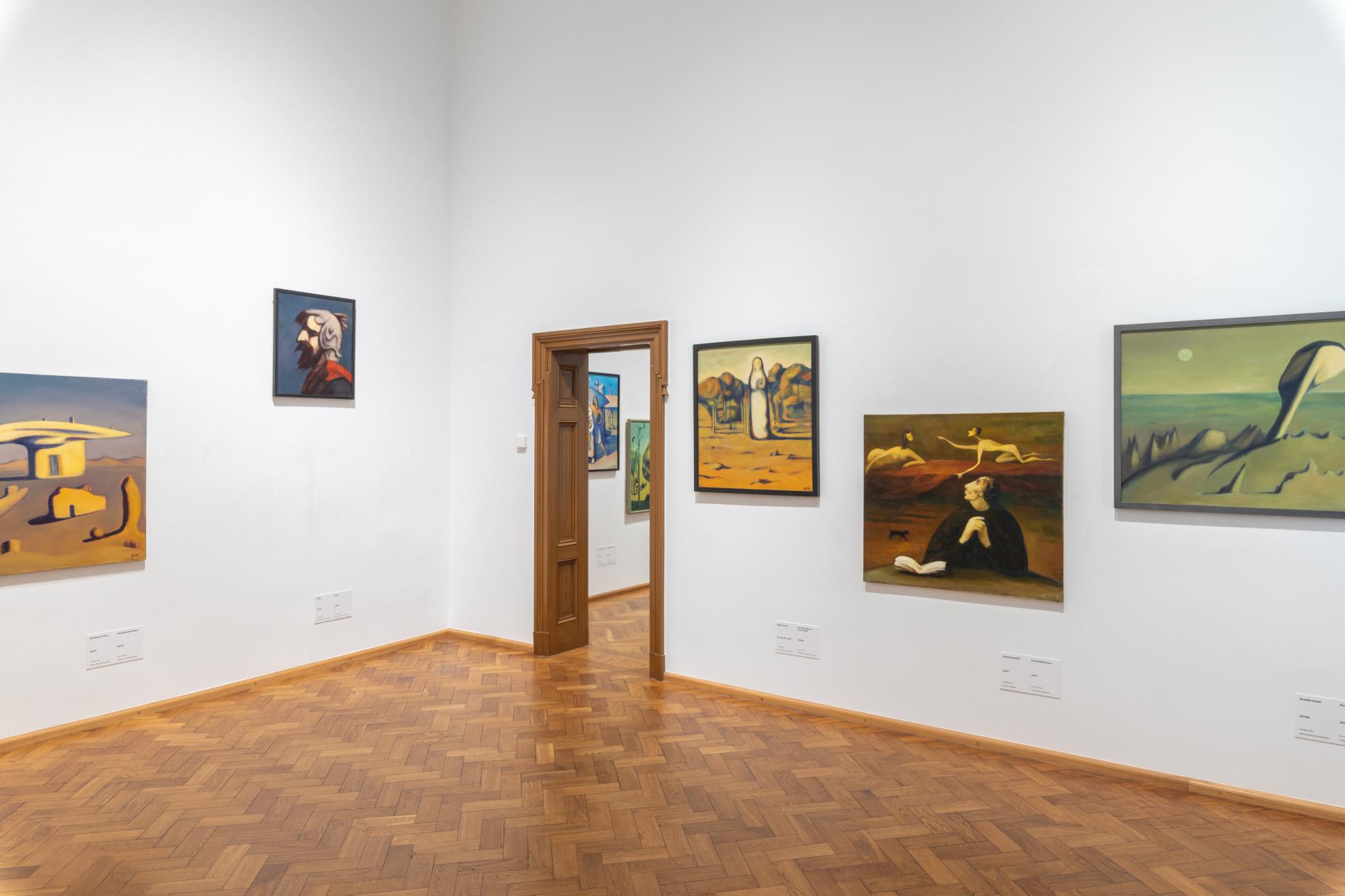 Biruta Delle. Gleznot katru dienu - Mākslas muzeji