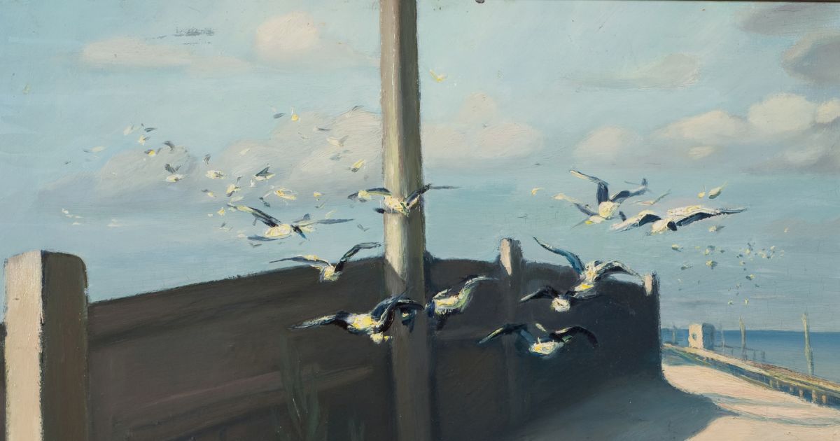 Biruta Delle. Gleznot katru dienu - Mākslas muzeji