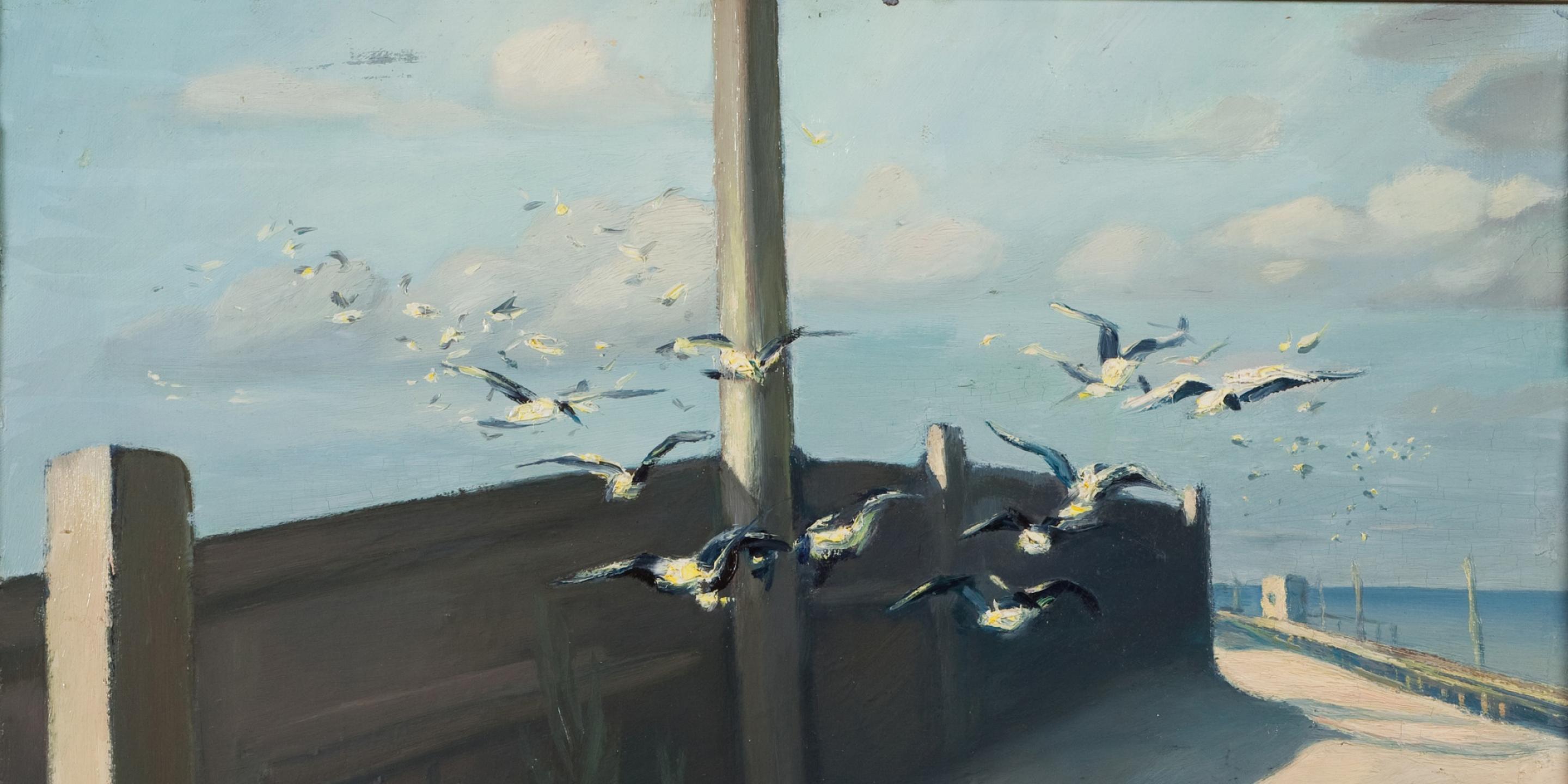 Biruta Delle. Gleznot katru dienu - Mākslas muzeji